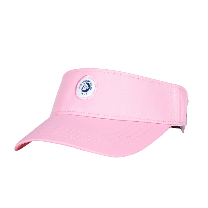 Ladies Pink Houstonian Logo Visor – The Houstonian